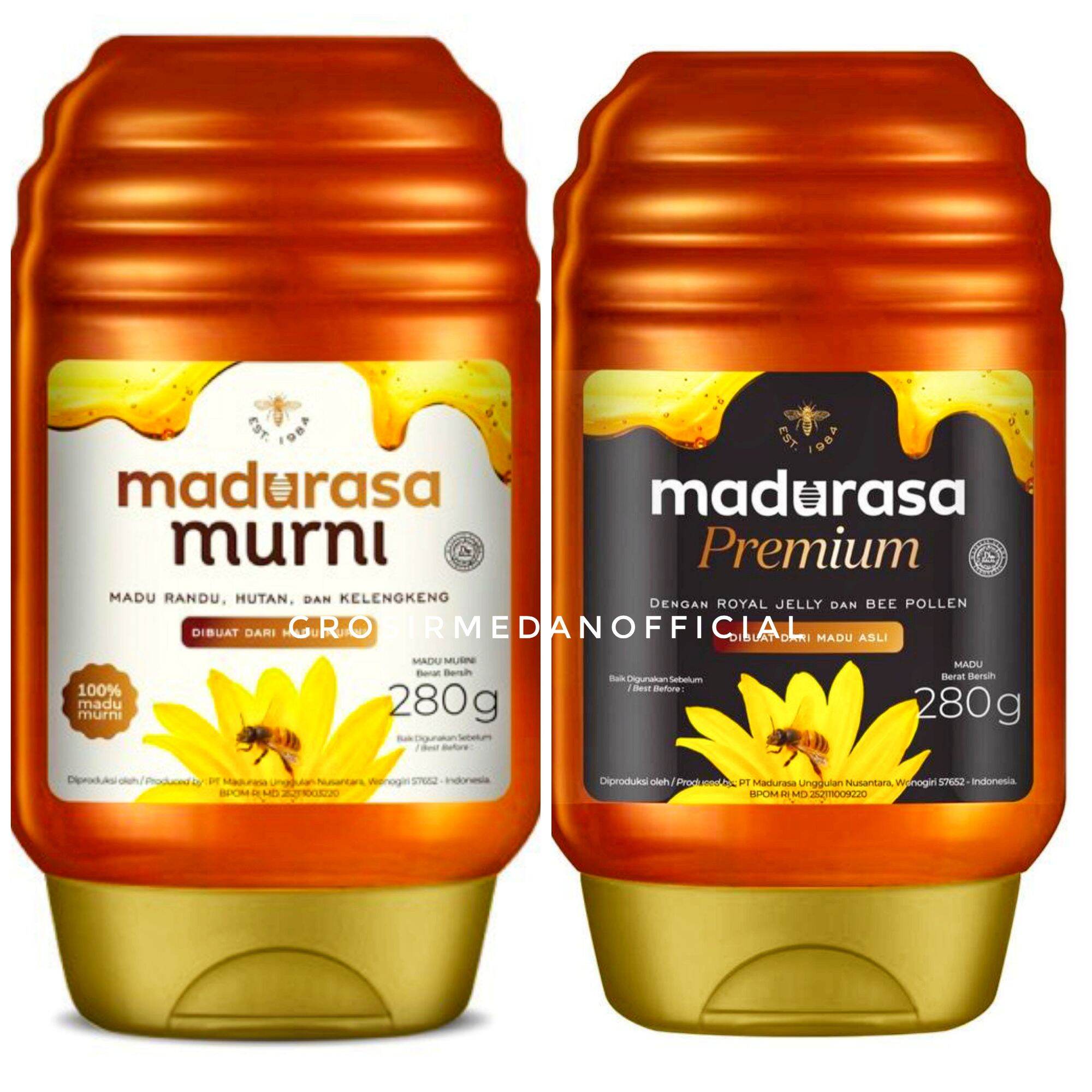 MADURASA PET 160 G - MADU ASLI RASA KHAS ENAK BERGIZI - MADURASA MURNI ...