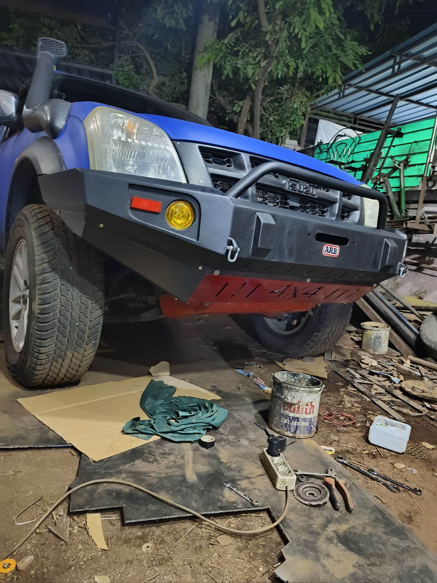 bemper depan custom ARB izuzu Dmax dobel cabin | Lazada Indonesia