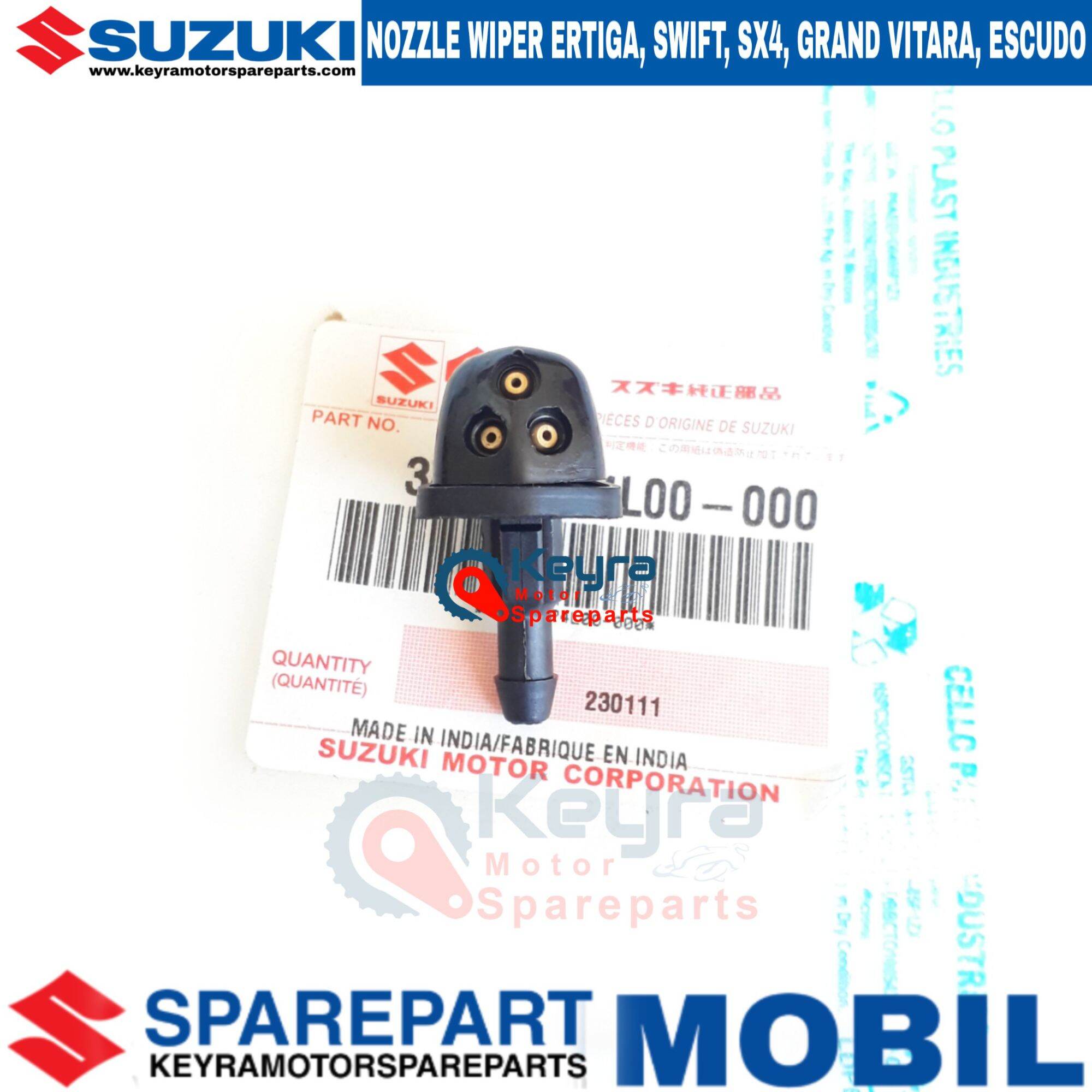 NOZZLE WIPER ERTIGA, SIWFT, SX4, GRAND VITARA, ESCUDO 2.0,XL7 ASLI ...