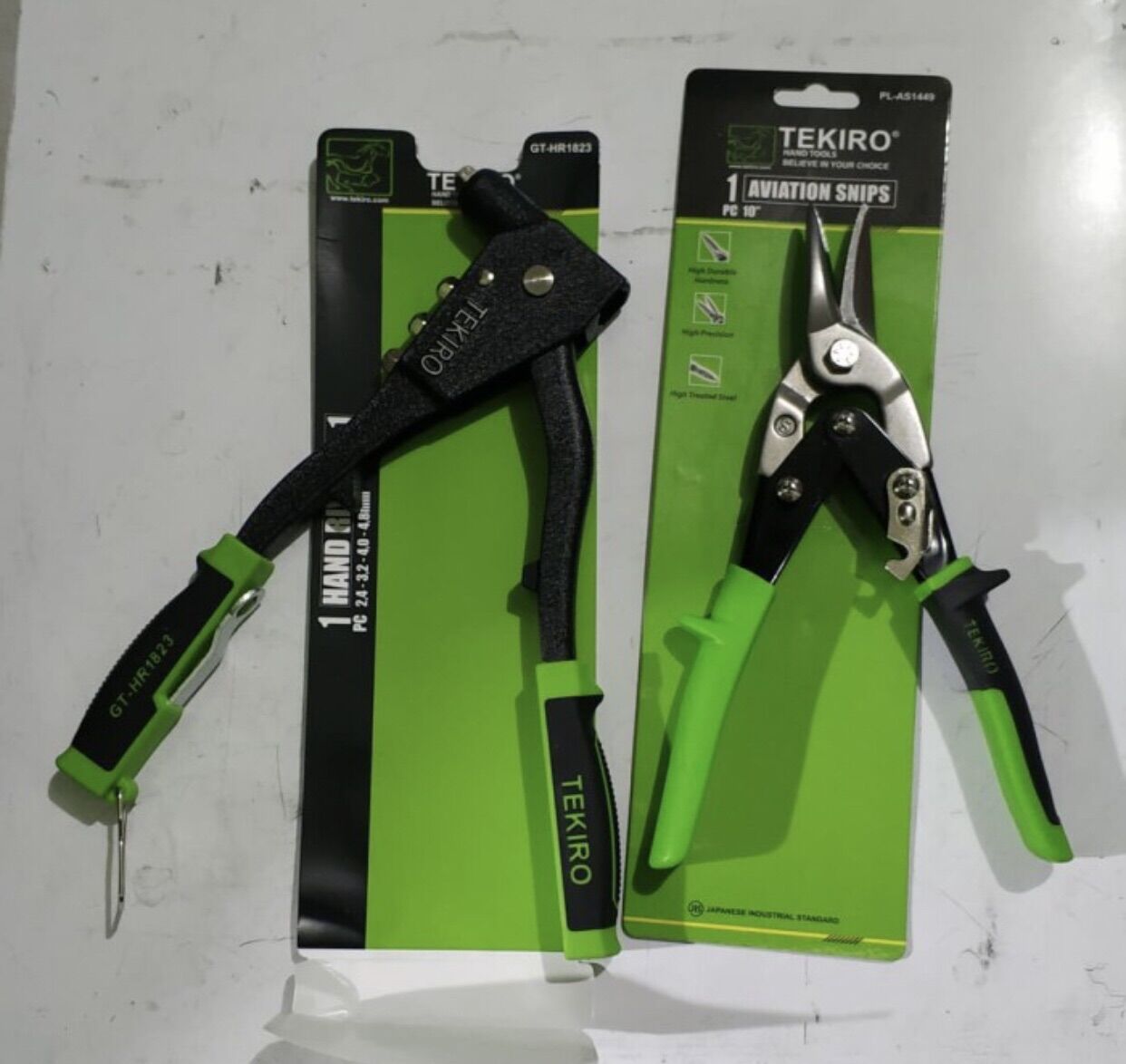 PAKET TANG RIVET TEKIRO GUNTING BAJA RINGAN 10inch TEKIRO | Lazada ...