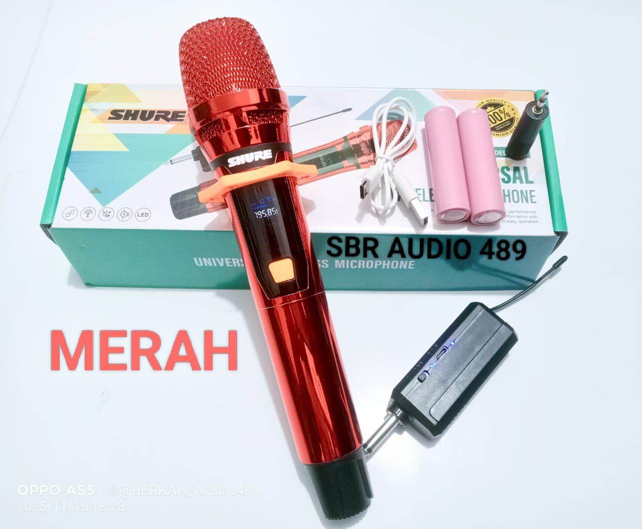 mic bluetooth mic wireless merek advance 206, 101 mic karaoke tanpa ...