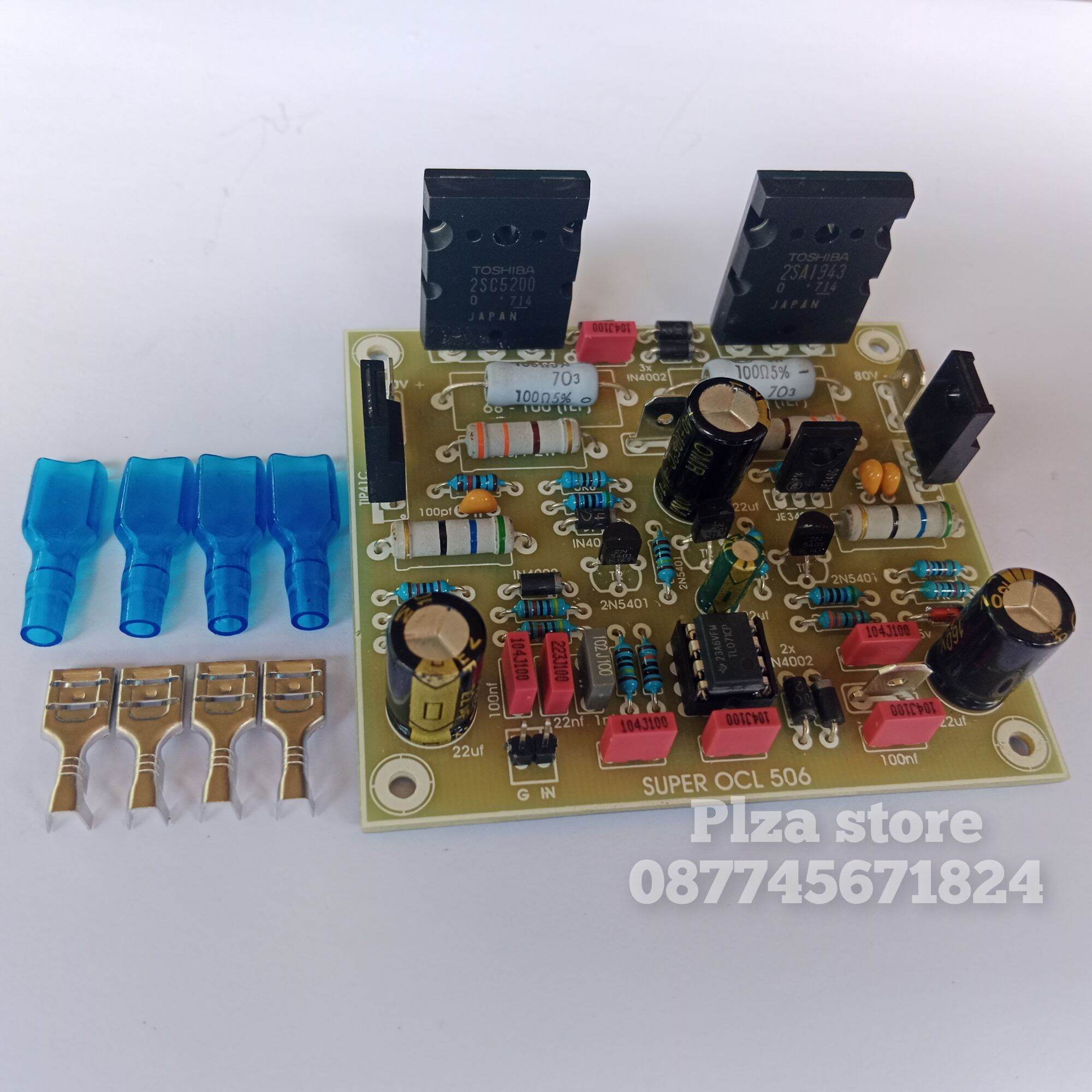 Kit power amplifier Super OCL 506 SOCL 506 High Grade murah berkualitas ...