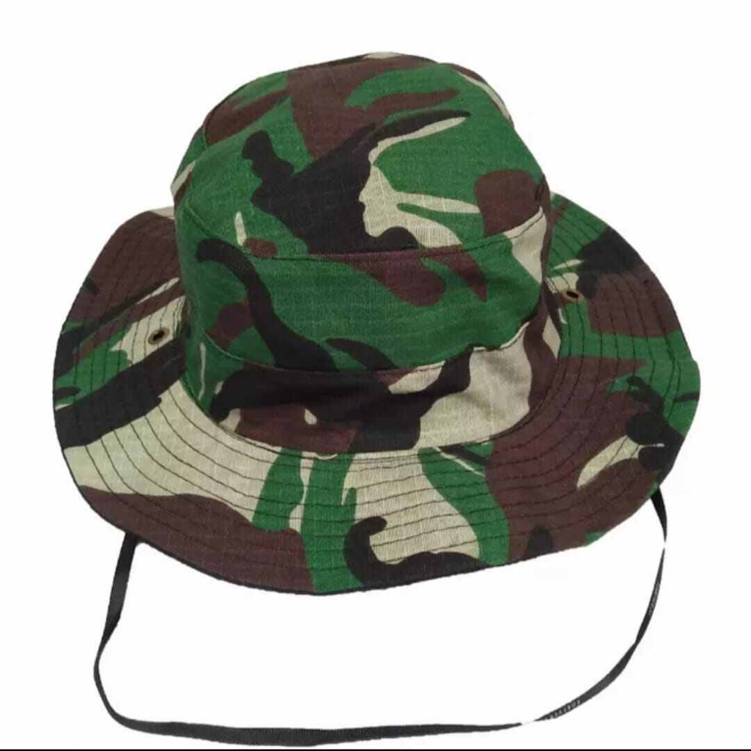 TOPI RIMBA - Topi Camping - Topi Mancing - Topi Outdoor - Pilihan Warna ...