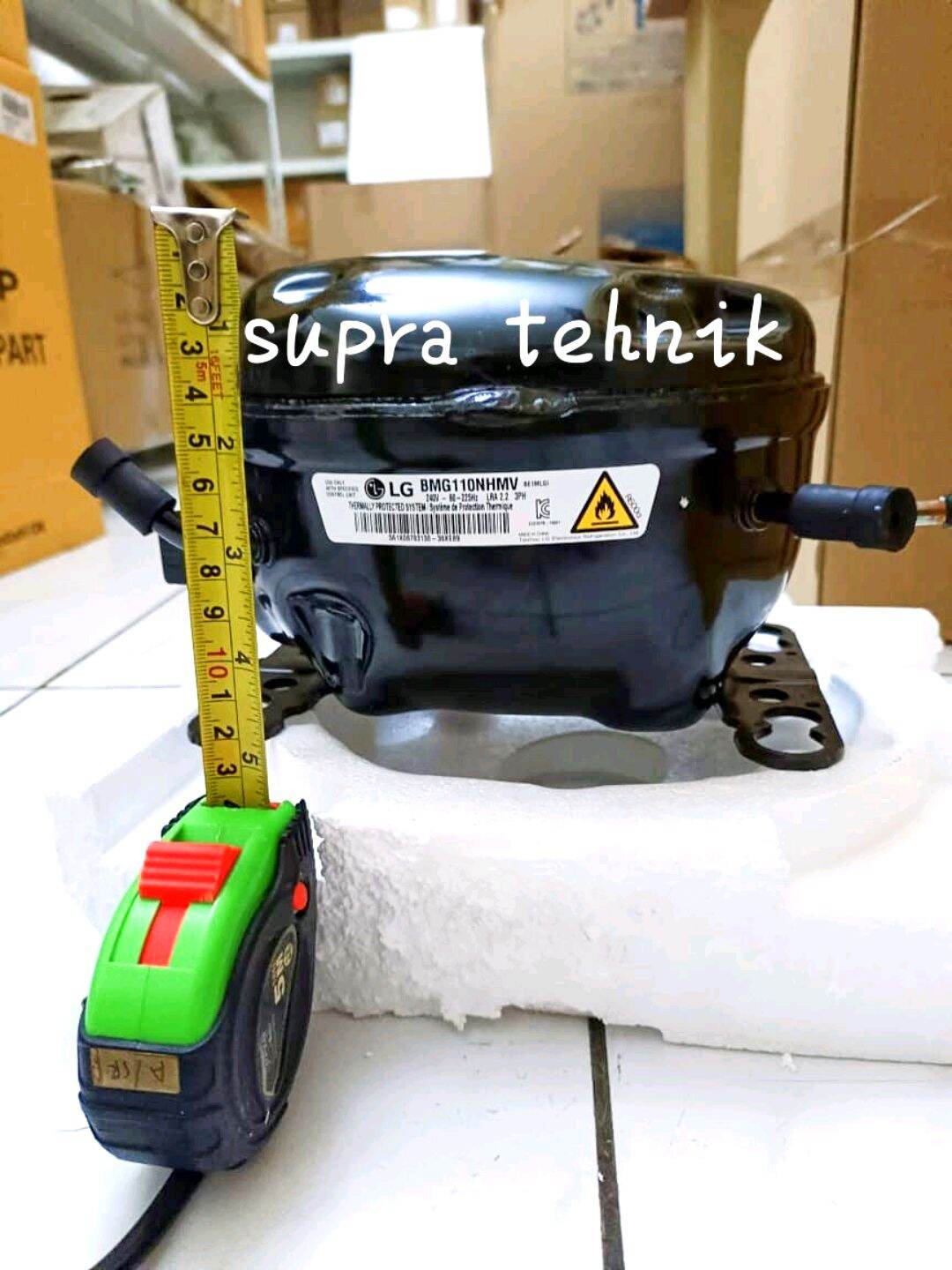 kompresor kulkas lg 2 pintu inverter bmg110nhmv new | Lazada Indonesia