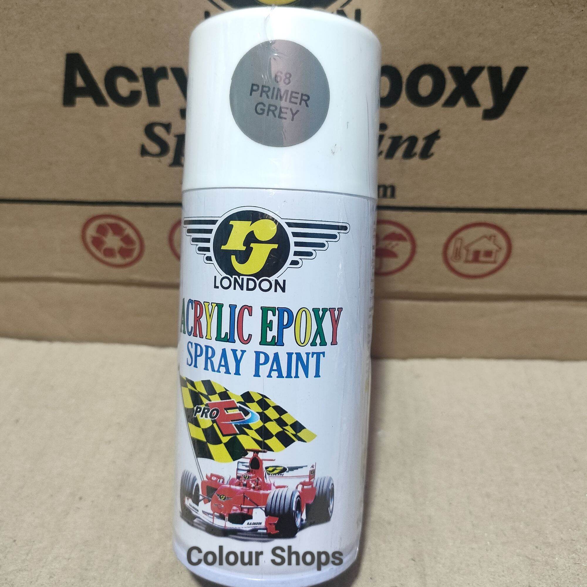Pilok Pilox Cat RJ Primer Grey Epoxy 68 150cc Cat Semprot RJ London ...