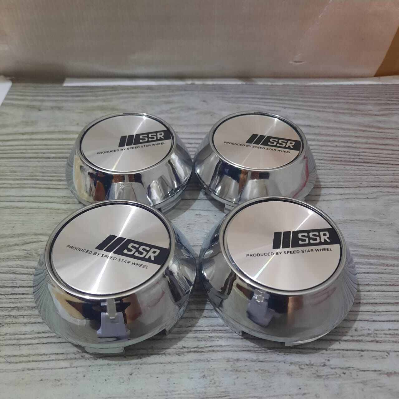 Dop Roda Tutup Velg Racing Kerucut Diameter 6,5cm Motif SSR Harga Set ...