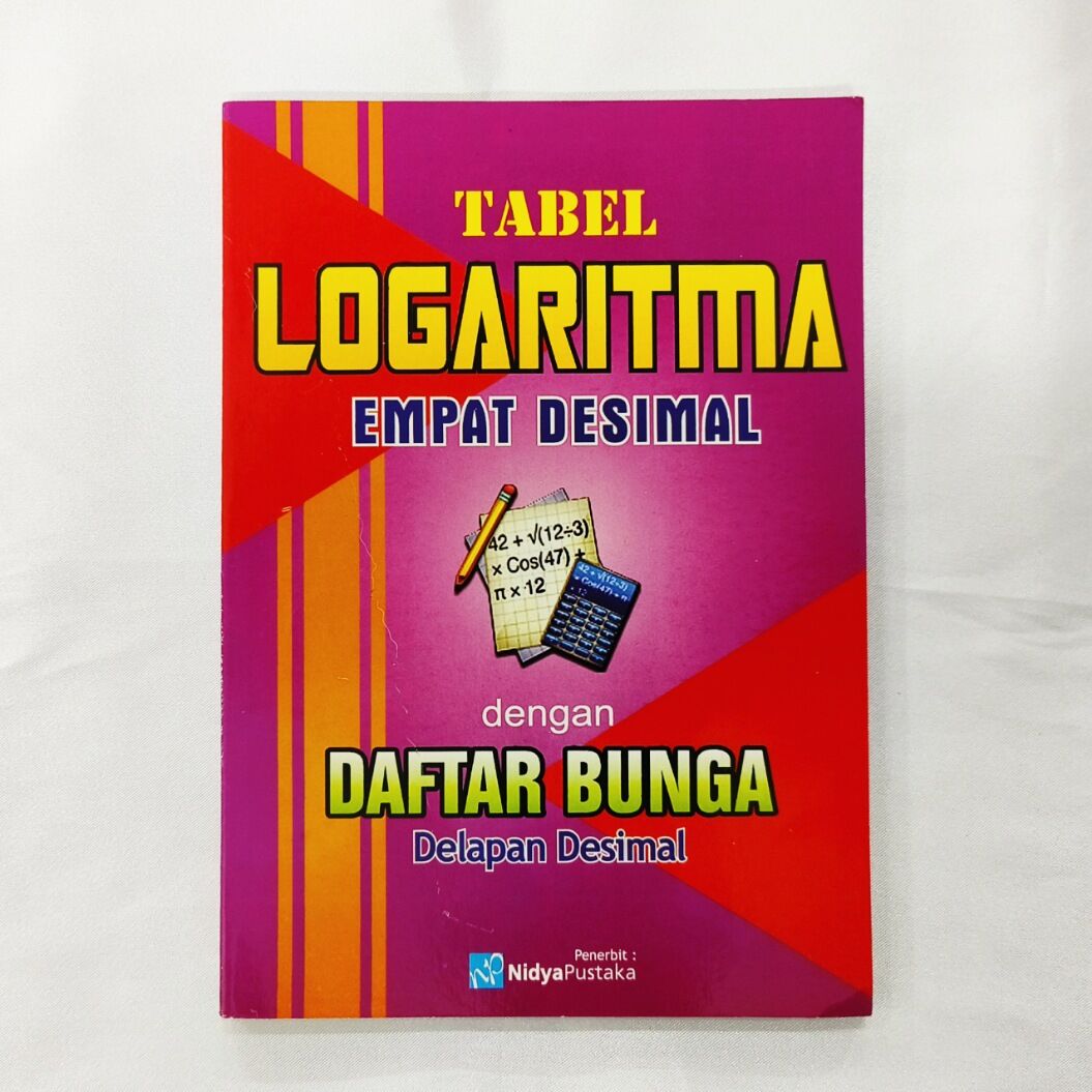 Buku Tabel Logaritma 4 Desimal | Lazada Indonesia