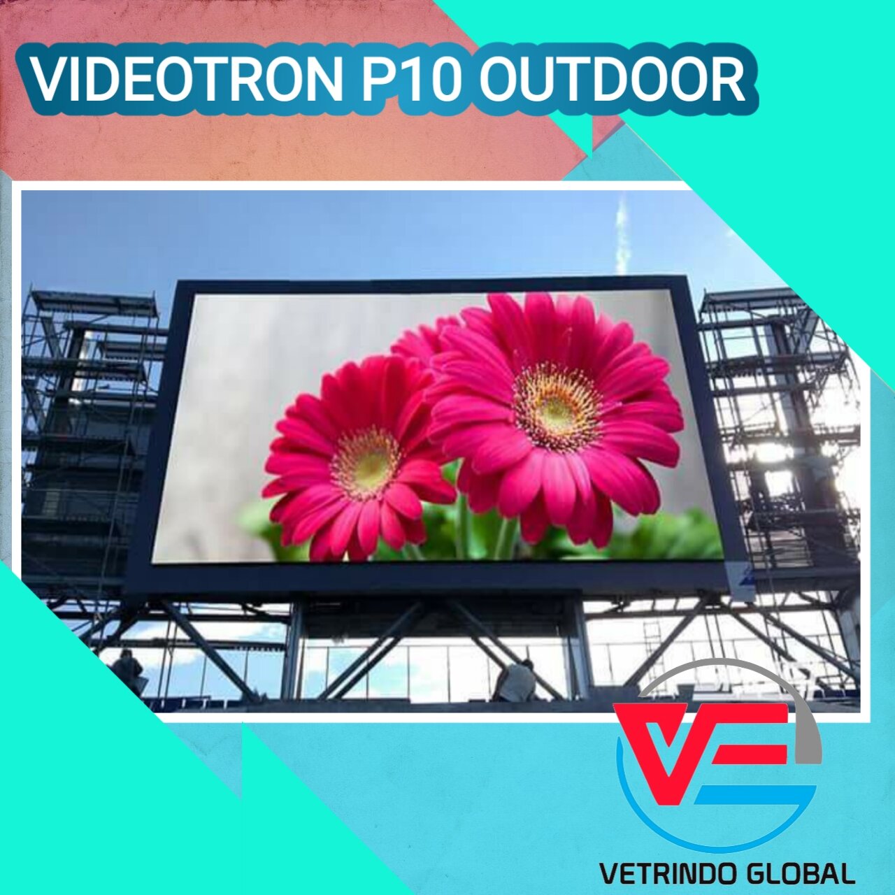 Videotron p10 outdoor led videotron m2 | Lazada Indonesia
