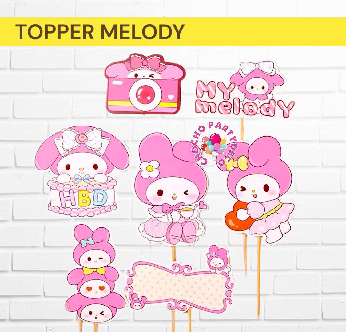 Topper MELODY / Topper Kue Sanrio Melody | Lazada Indonesia