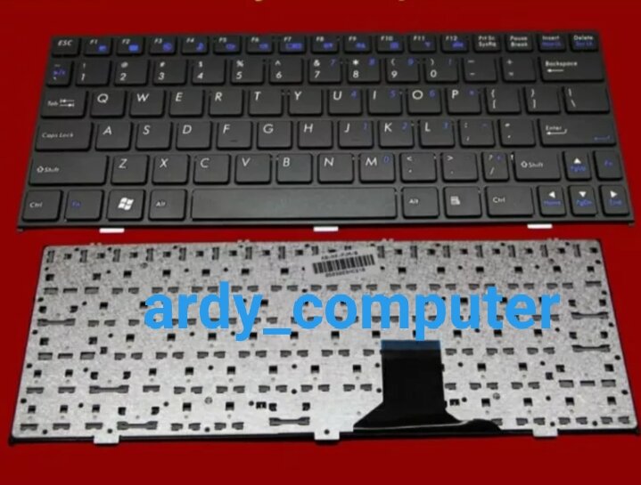 KEYBOARD AXIOO PICO PJM M1110 M1111 M1115 series HITAM | Lazada Indonesia