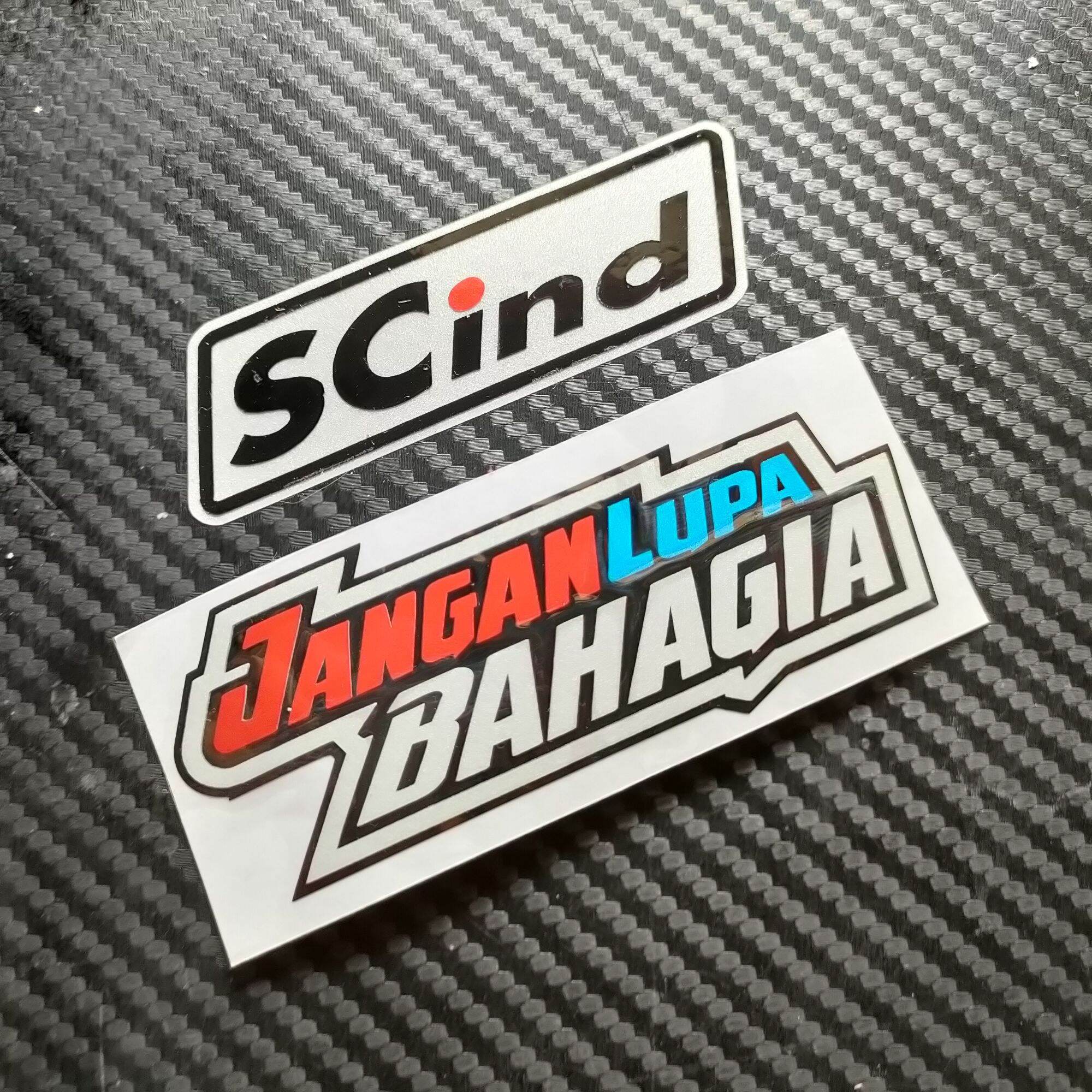 STIKER CUTTING JANGAN LUPA BAHAGIA | Lazada Indonesia