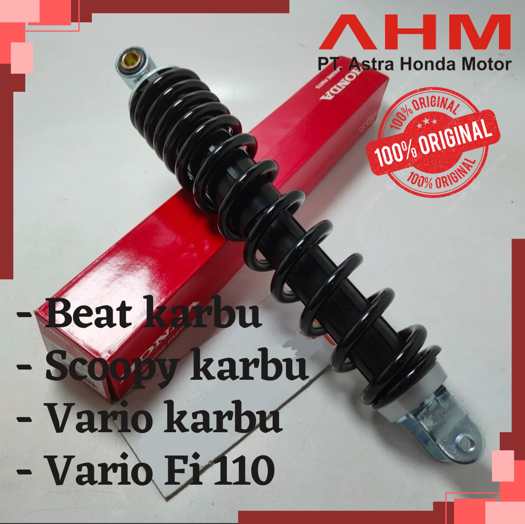 ORI SHOCKBREAKER BELAKANG KVY / KVB ORIGINAL AHM SCOOPY KARBU BEAT KARBU VARIO 110 FI 100% ...