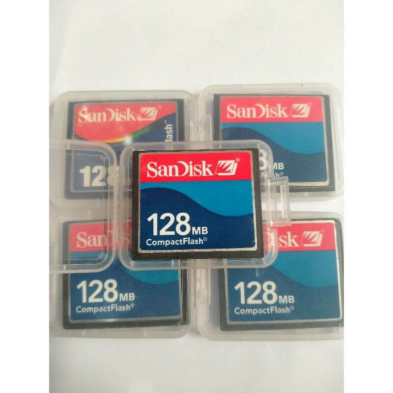 CF Sandisk 128mb Compact flash Industrial Memory Card | Lazada Indonesia