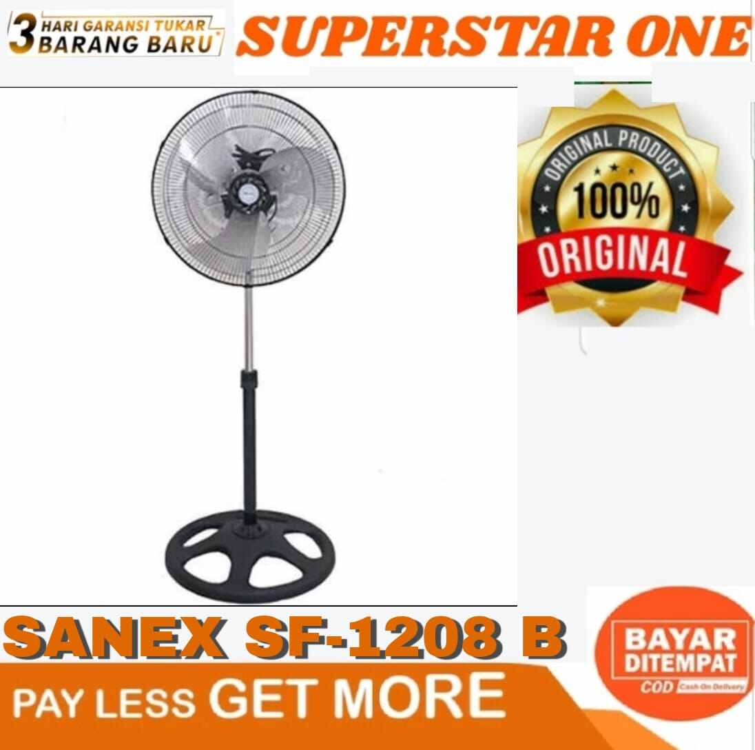 Kipas Angin Stan fan Sanex SF-1208B 12 Inch | Lazada Indonesia