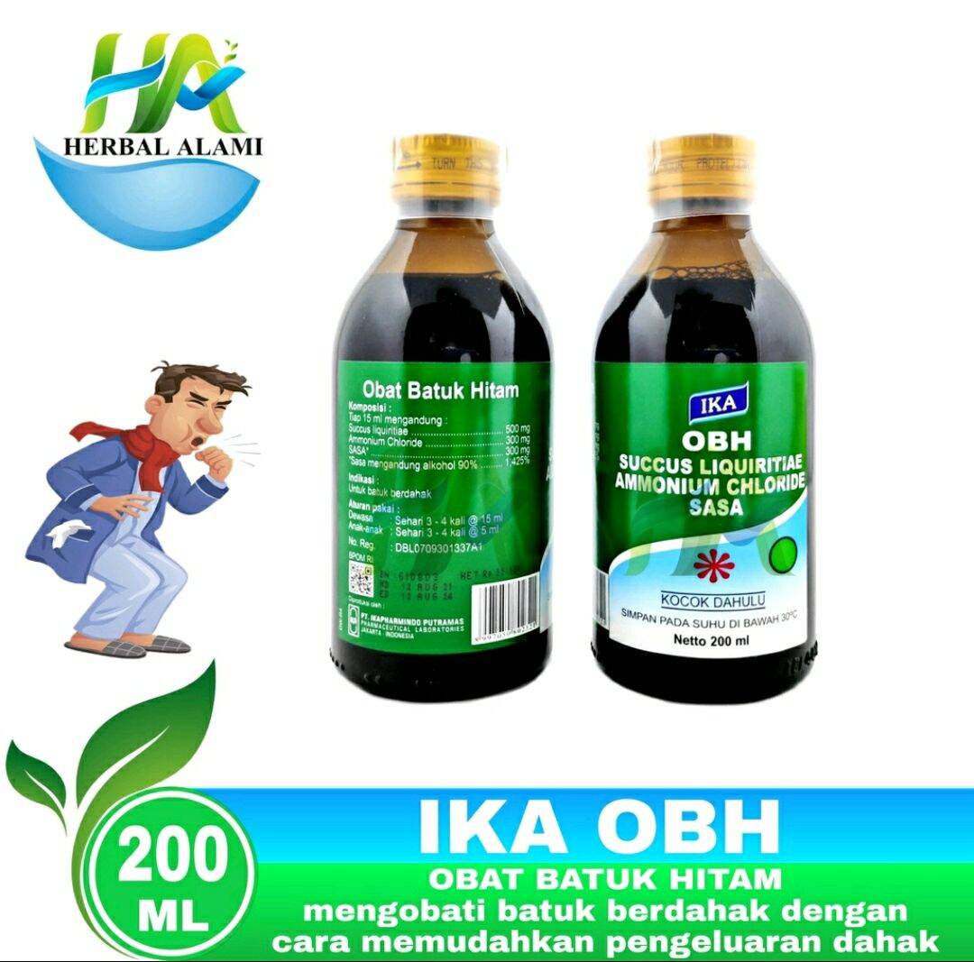 OBH IKA Syrup 200ml - Sirup Obat Batuk | Lazada Indonesia