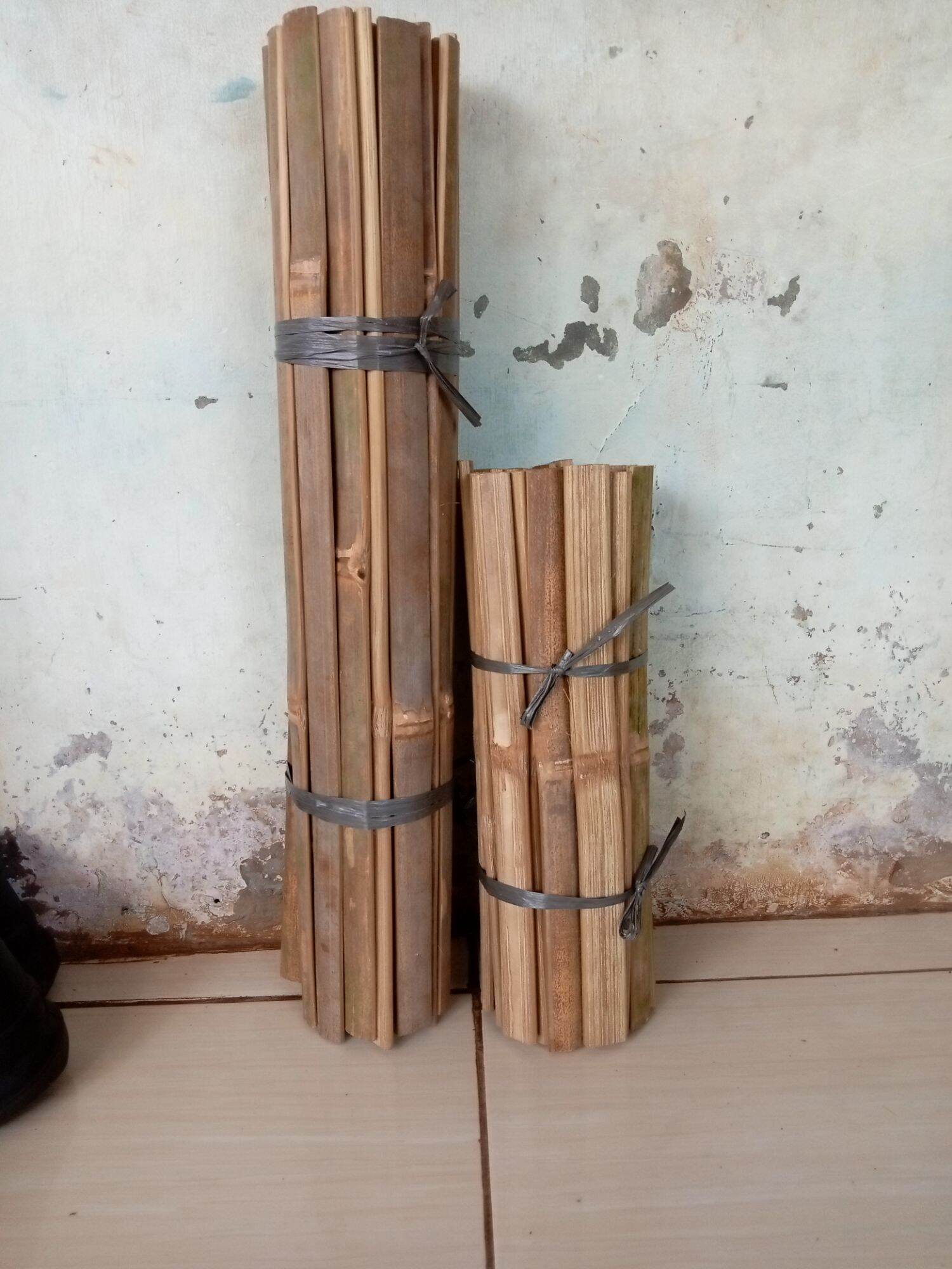 Bambu belah 1 ikat isi 20 batang ukuran 50cm | Lazada Indonesia