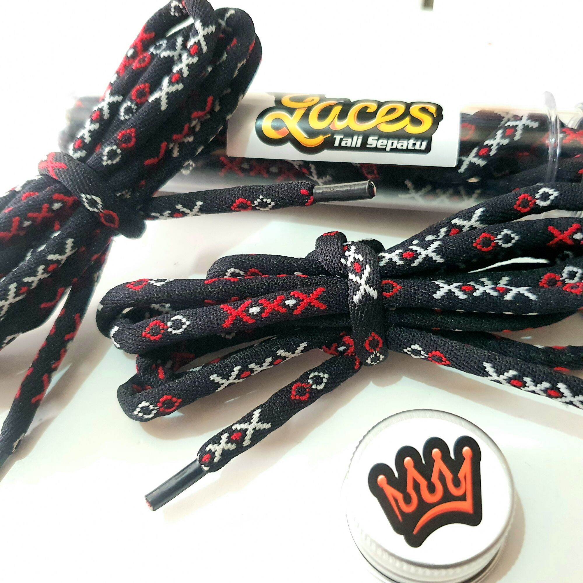 tali sepatu keren dan unik p.130cm b.5mm (per 2pcs) | Lazada Indonesia