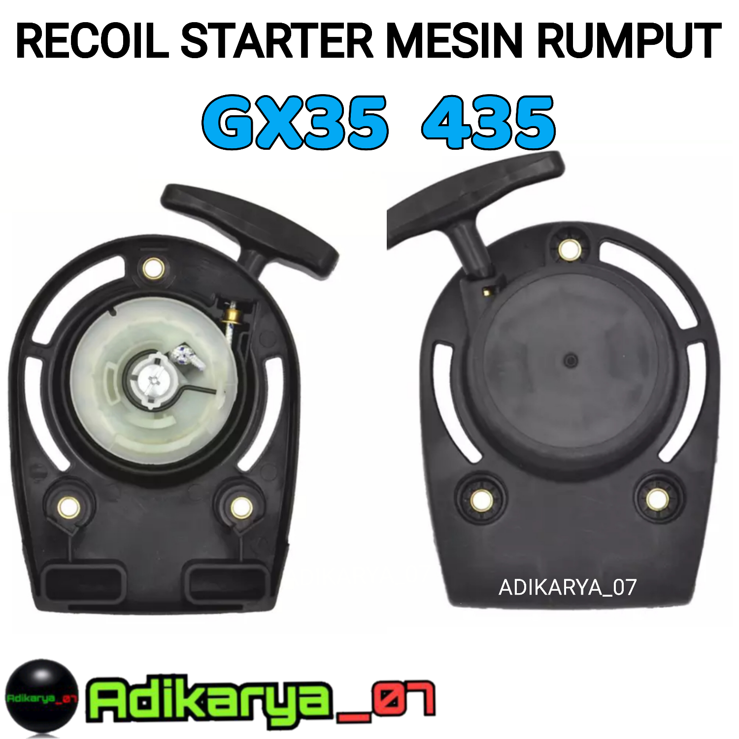 Recoil stater starter GX35 4TAK recoil stater mesin potong rumput GX35 435 4TAK | Lazada Indonesia