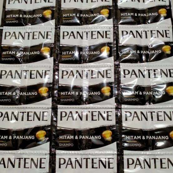 Shampo Pantene Hitam Kemasan Sachet 1 renceng isi 10 sachet | Lazada ...