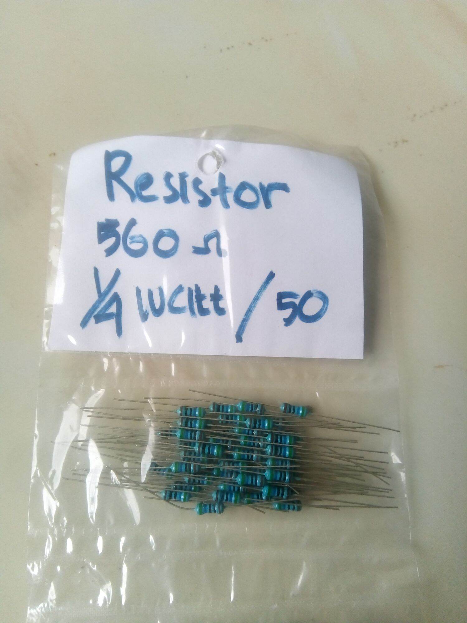 resistor 560 ohm 1/4watt per pack | Lazada Indonesia