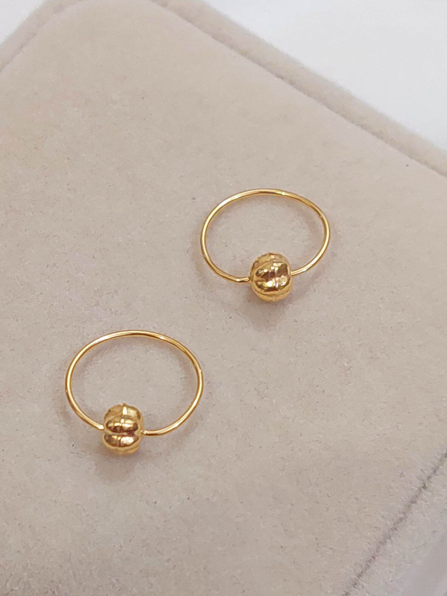 Anting Ring Bola 1/2 gram | Lazada Indonesia