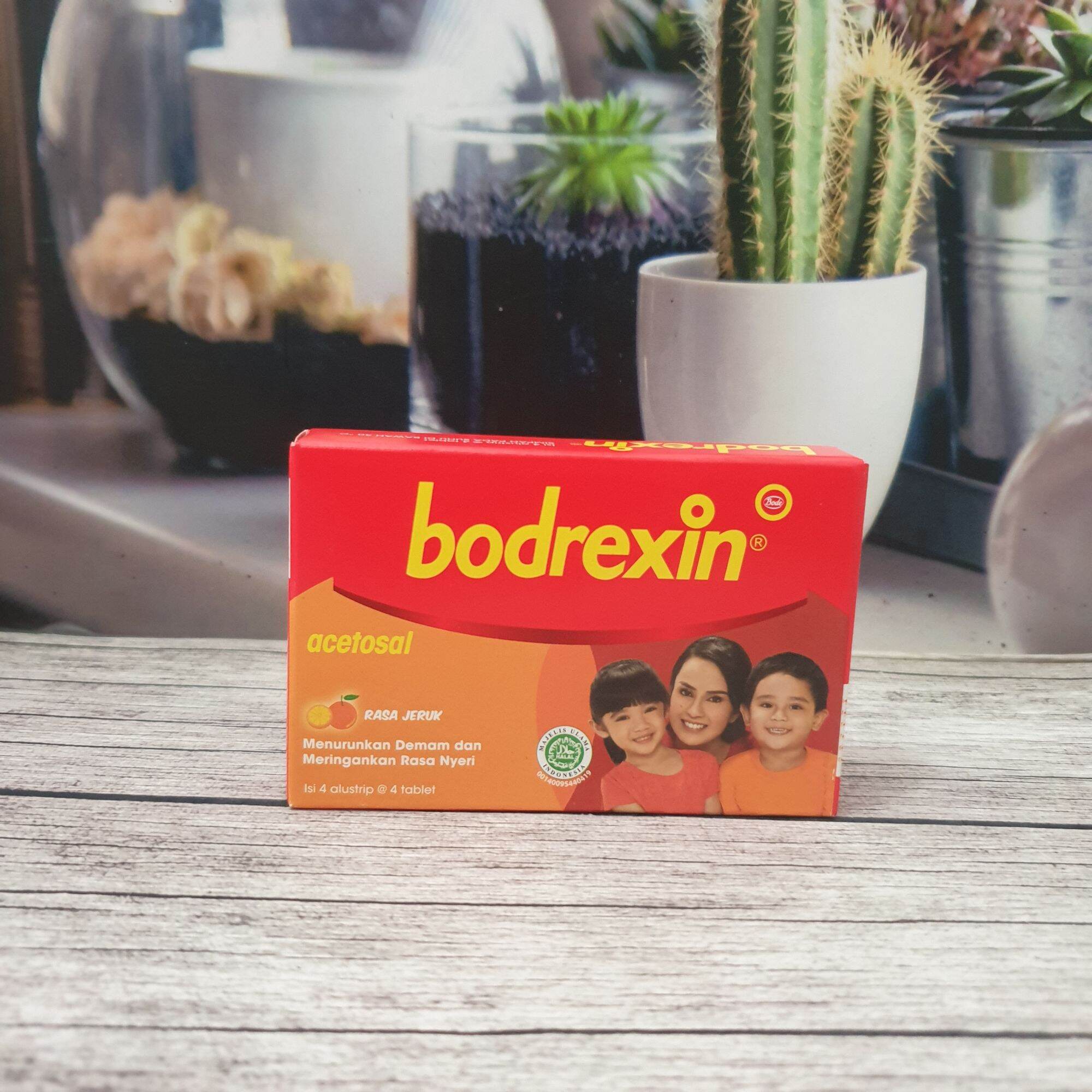 Bodrexin Tablet Box per 16's - Menurunkan Demam & Nyeri Pada Anak ...