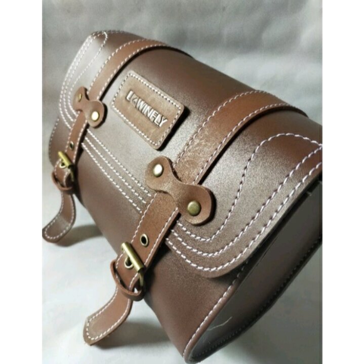 Accessories motor Side Bag / Saddle Bag U Win Fly Side Bag Bahan Kulit ...