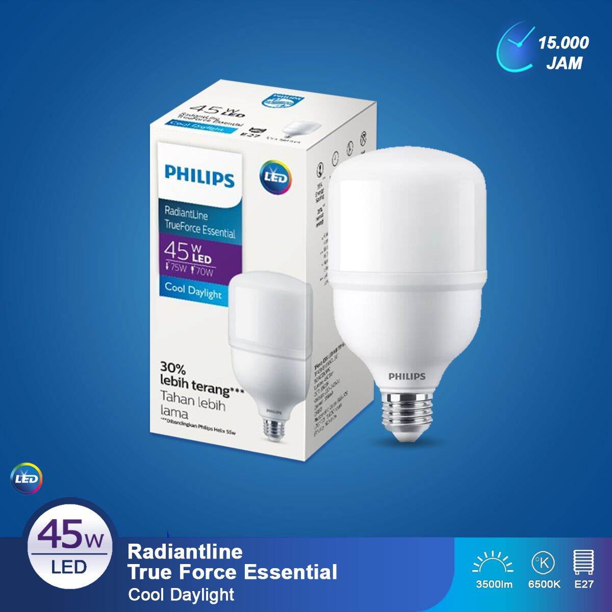 Philips Radiantline TrueForce Essential 45w | Lazada Indonesia