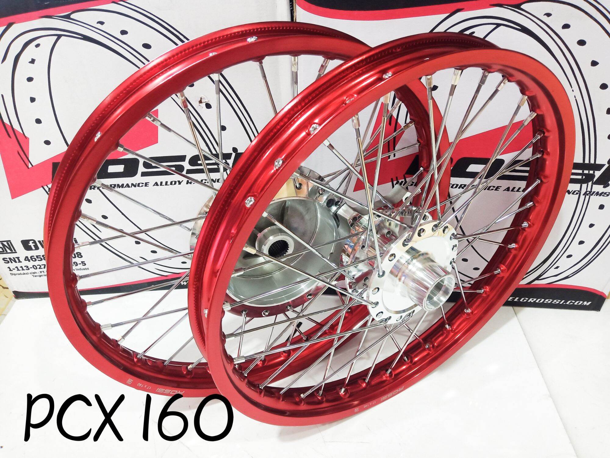 rossi velg jari2 ring 17 paket khusus untuk motor Honda PCX 160 Velg ...