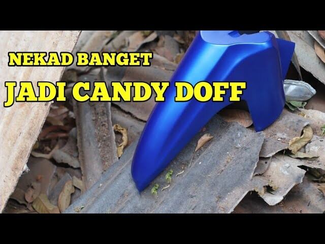 cat candy tone pu Biru Doff motor mobil candytone ukuran 1/2 kg ...
