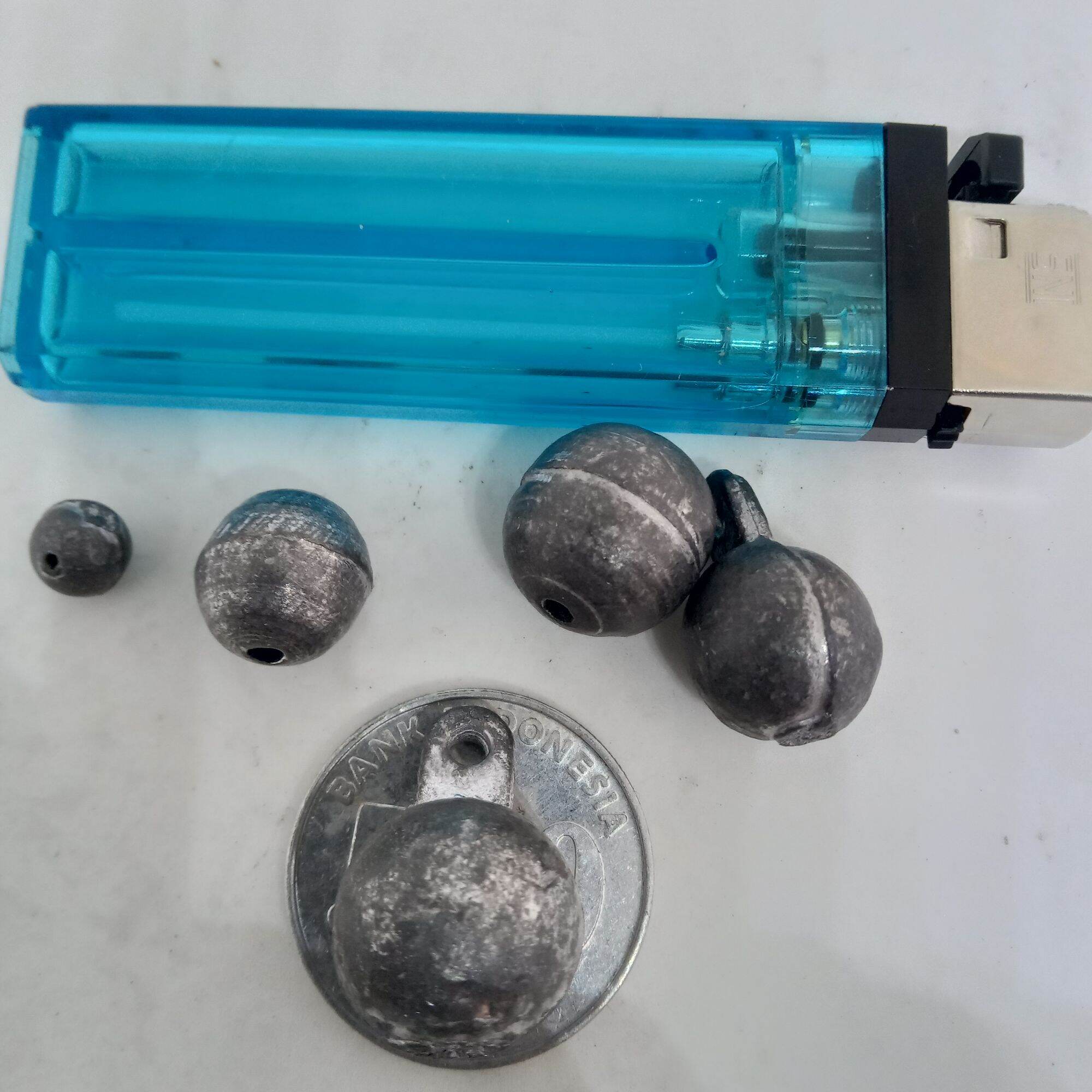 Timah Pancing Timah lada Timah Bulat TImah | Lazada Indonesia