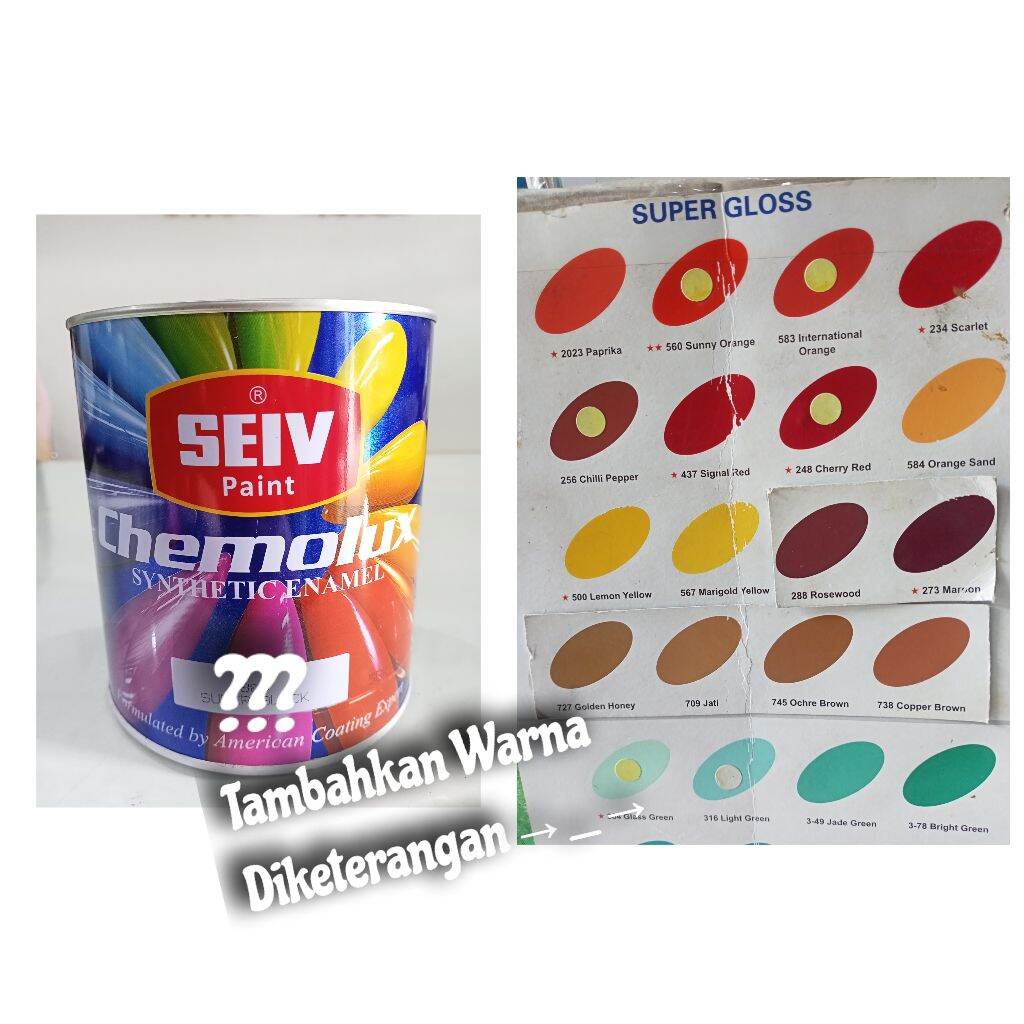 CAT SEIV KAYU BESI 1 KG / CAT PAGAR BESI CAT PINTU KAYU 1 KG | Lazada ...