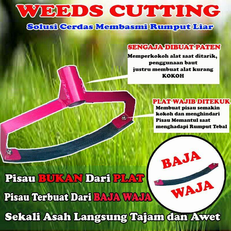 alat potong rumput / cangkul gulma | Lazada Indonesia