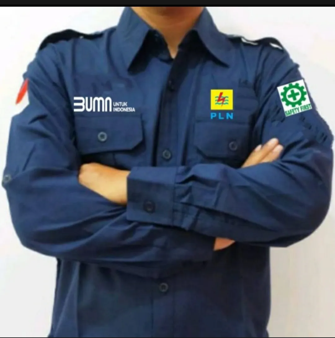 kemeja PLN BUMN terbaru/seragam PLN BUMN | Lazada Indonesia