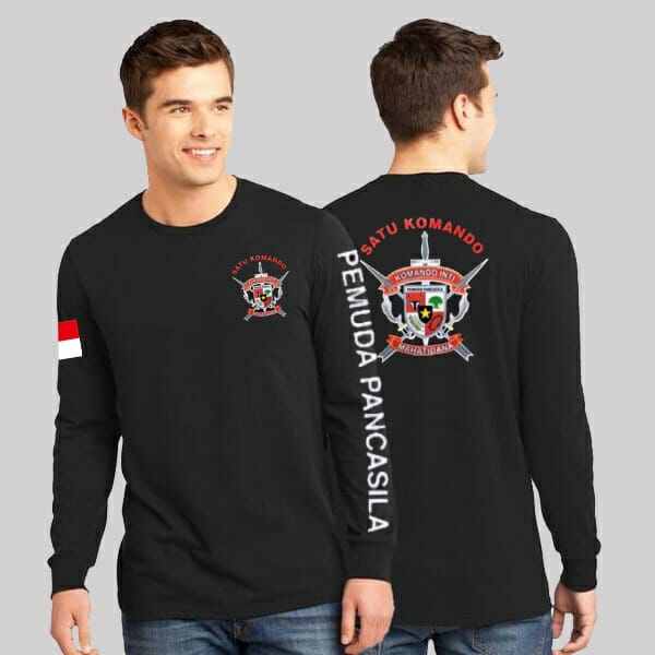 KAOS BAJU LENGAN PANJANG KOMANDO INTI MAHATIDANA PEMUDA PANCASILA SATU ... KAOS BAJU LENGAN PANJANG KOMANDO INTI MAHATIDANA PEMUDA PANCASILA SATU ...