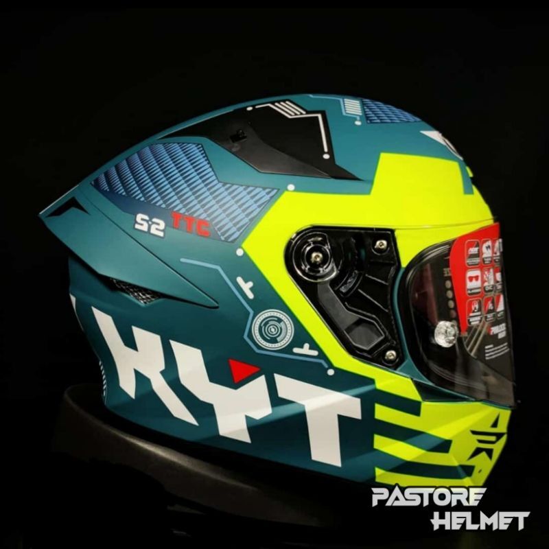Helm KYT TT Course Fuselage Matt Yellow / TTC Fuselage / Motif Terbaru KYT | Lazada Indonesia