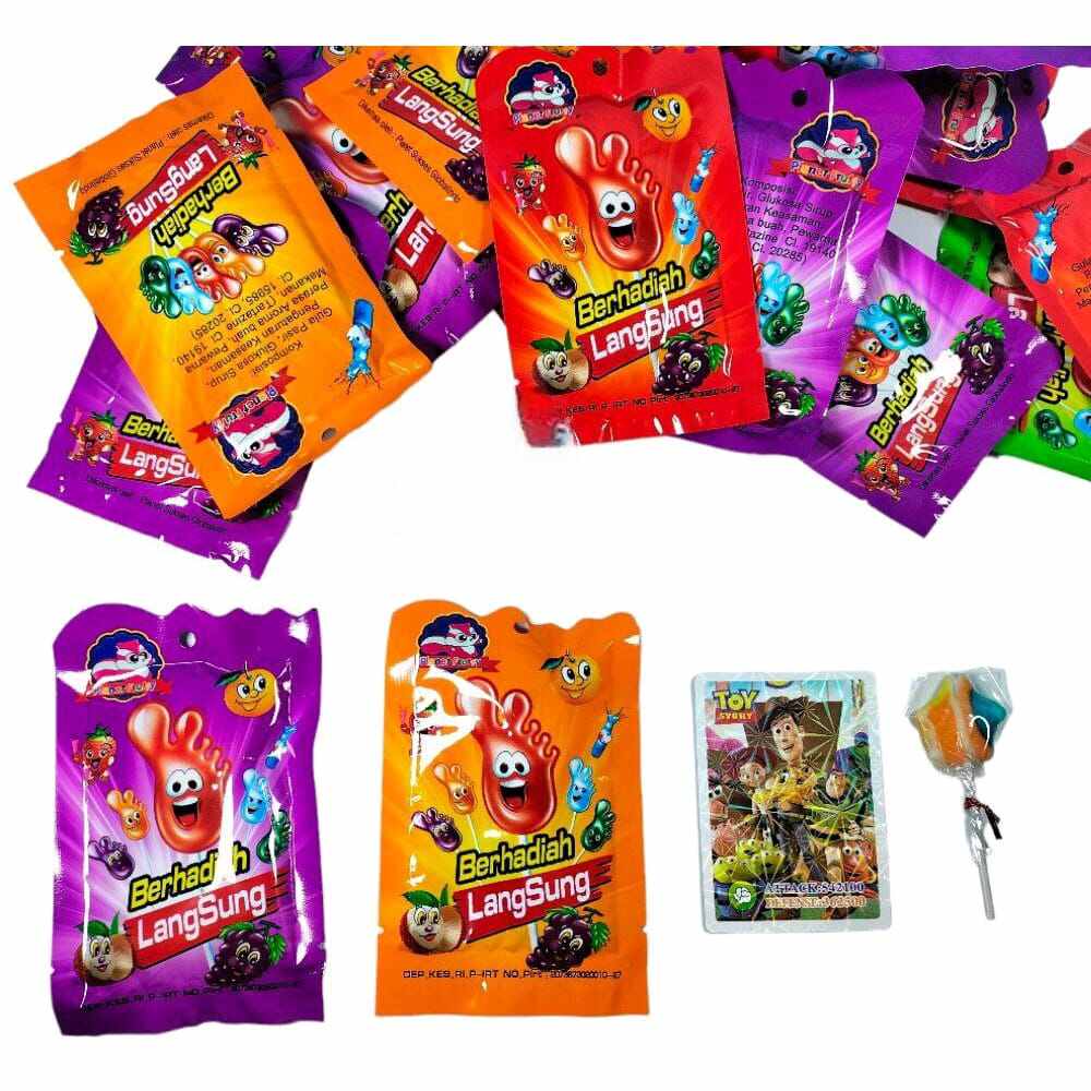 20 PCS PERMEN KAKI // PLANET FRUTY//PERMEN | Lazada Indonesia