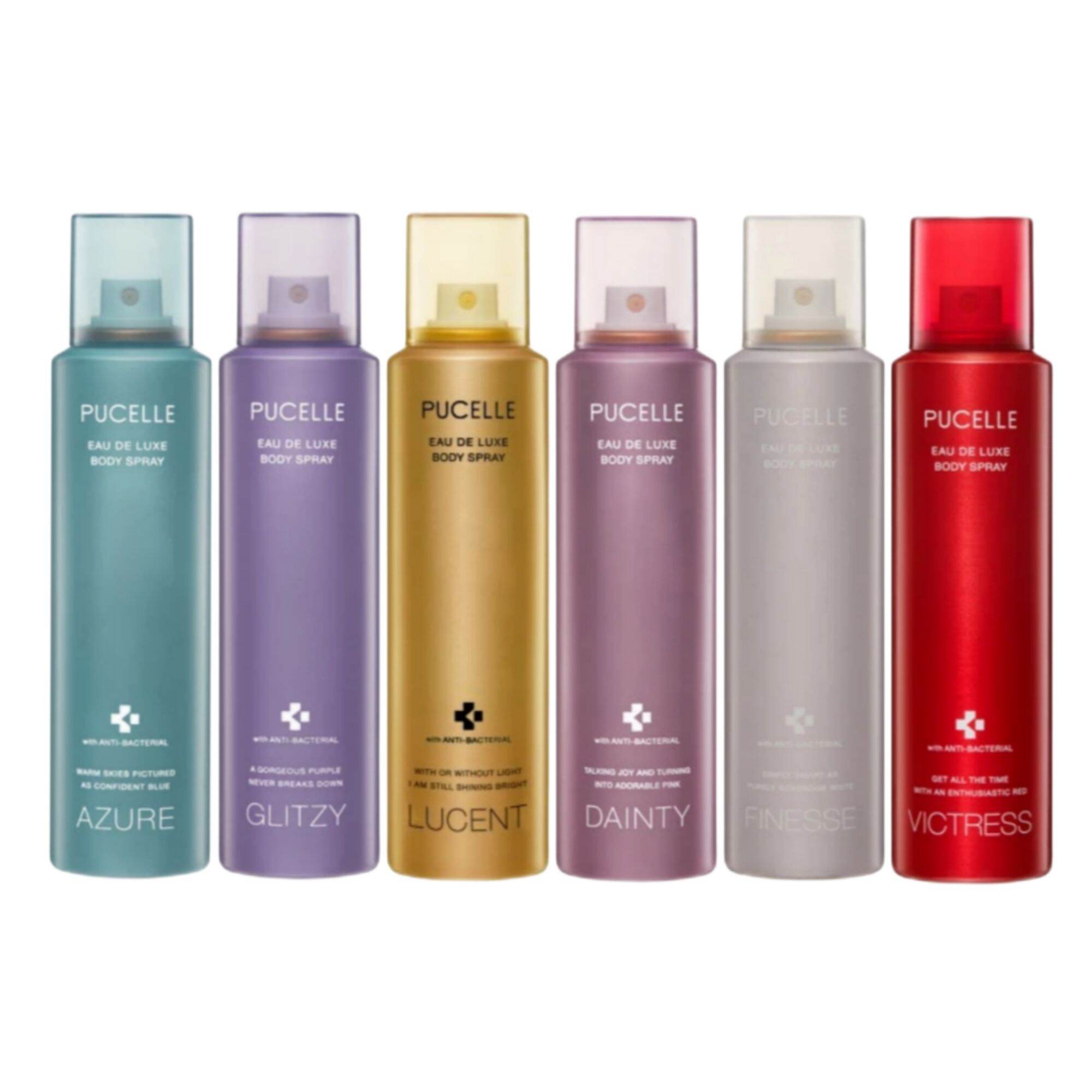 PUCELLE Eau De Luxe Cologne dan Body Spray - Parfum Cewek - Farpum ...