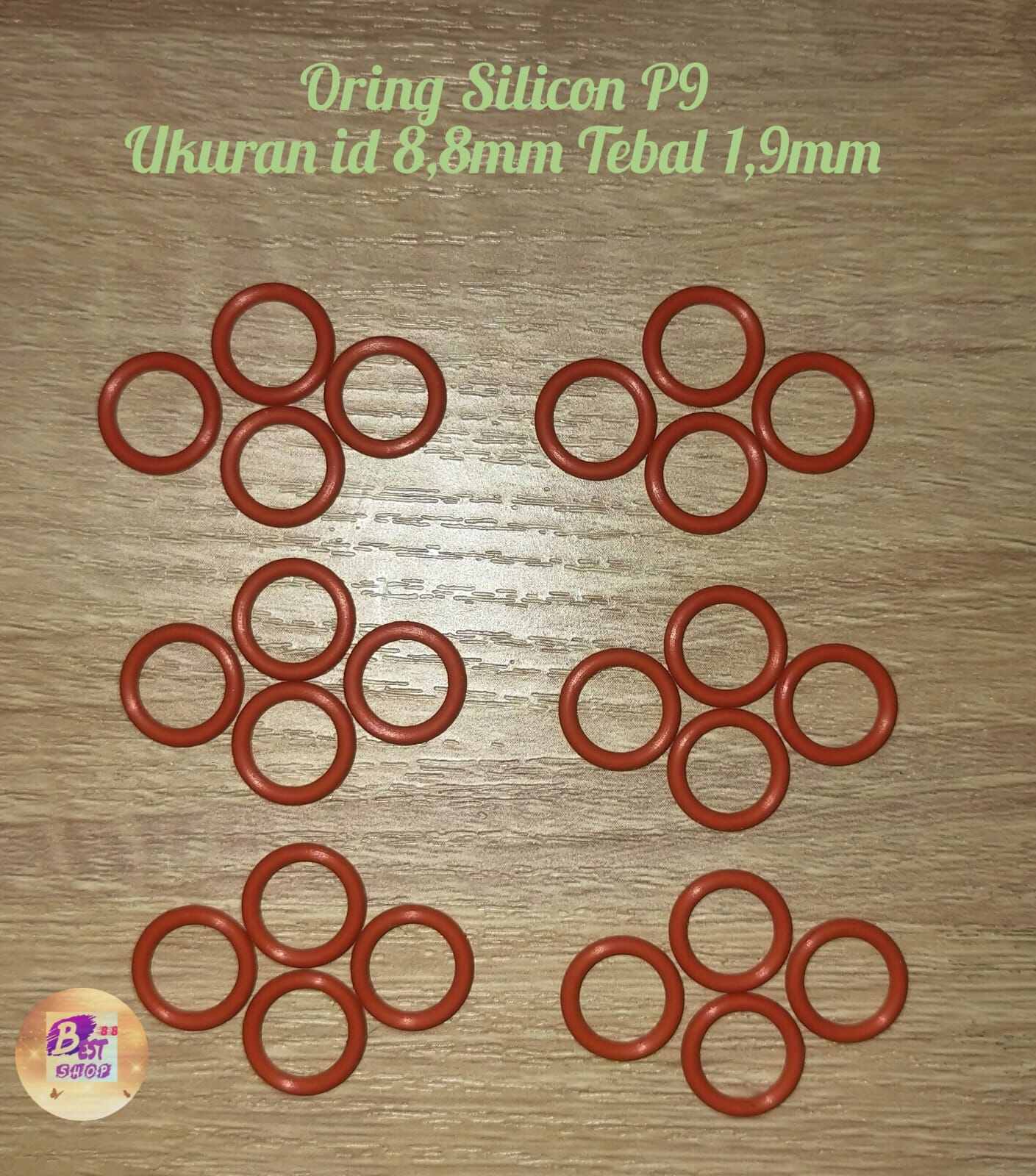 Sil O Ring Silicon P9 ukuran id 8,8mm Tebal 1,9mm | Lazada Indonesia