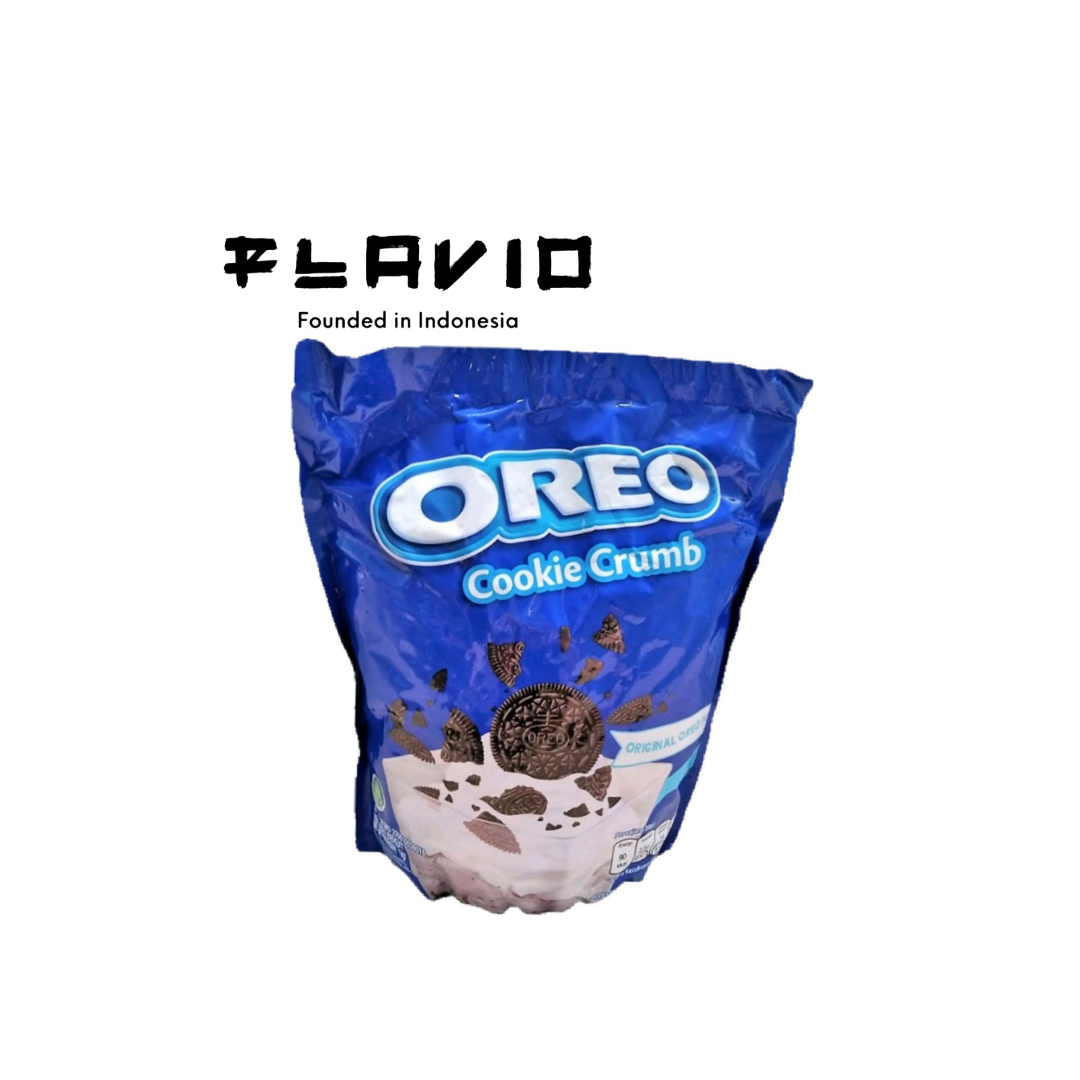 Oreo crumb cookie original no repack remahan biskuit oreo 1kg | Lazada ...