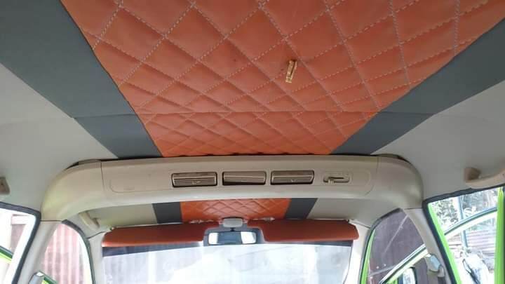 BUNGKUS ATAP PLAFON SOFA WAJIK MOBIL LUXIO/APV/INNOVA/GRANDMAX MINIBUS ...