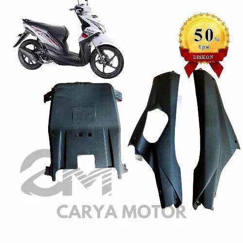 Dek kolong dek bawah dek kiri kanan beat fi 2013 2014 2015 starter kasar / Honda beat body kasar ...