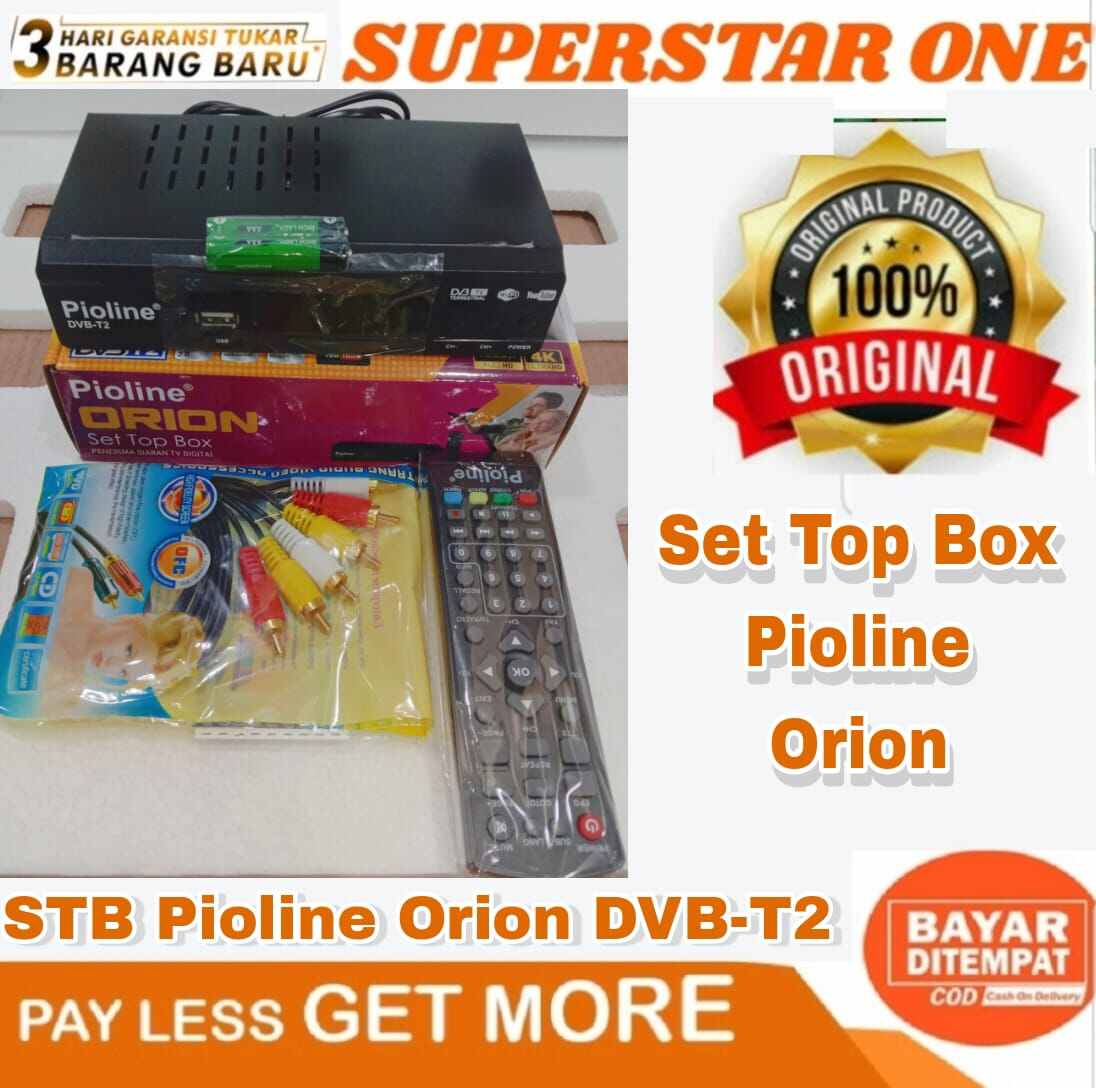 STB Pioline Orion set top box Tv Digital Pioline Orion DVB-T2 | Lazada ...