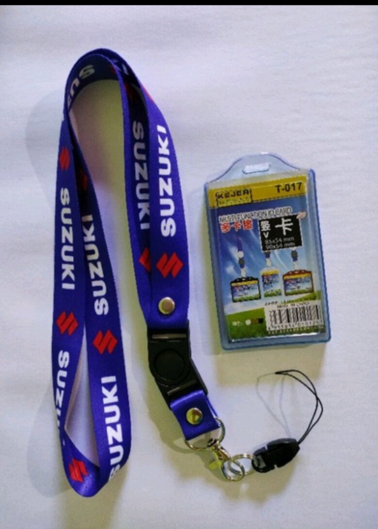 Tali id card Suzuki READY STOK SATUAN | Lazada Indonesia