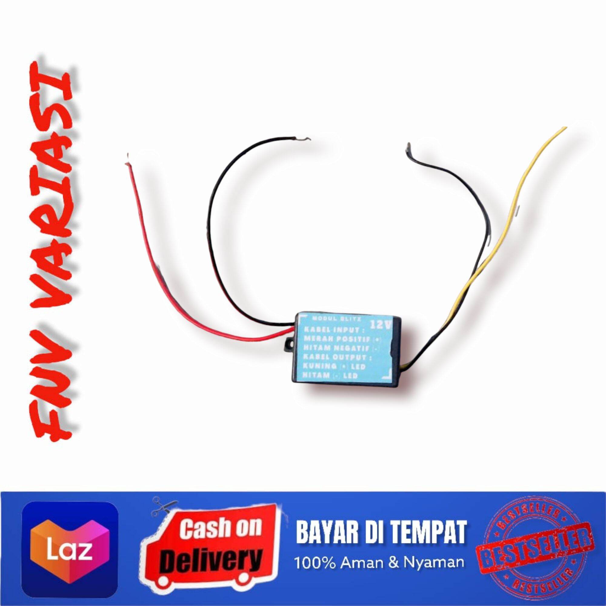 Modul Lampu LED Kilat Blitz 12V Dan 24V | Lazada Indonesia