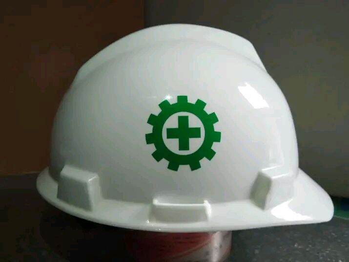 Stiker Stickers Helm Proyek Keselamatan Kerja Custom Desain Sendiri ...