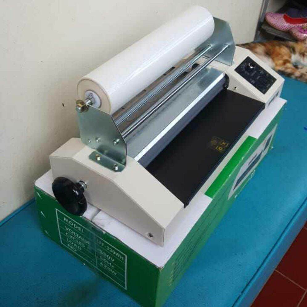 Mesin Laminasi Alat Laminating Panas Dingin Roll A3+ 330mm Modifikasi ...