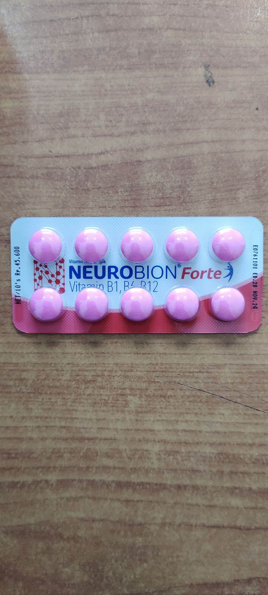 NEUROBION FORTE VIT B1, B6, B12 10 tabs | Lazada Indonesia