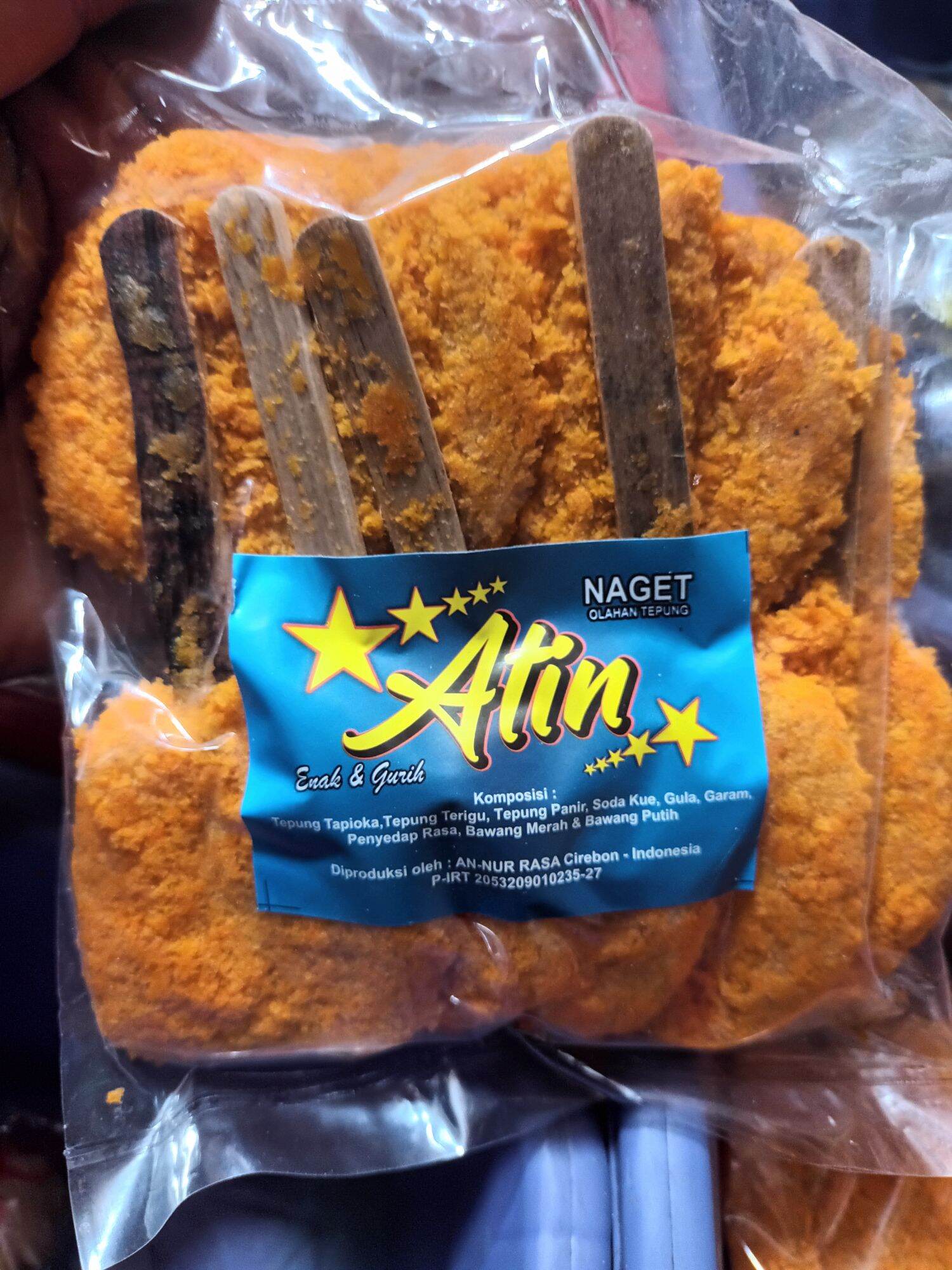 nuget crispy enak dan gurih 1pack isi 10. | Lazada Indonesia