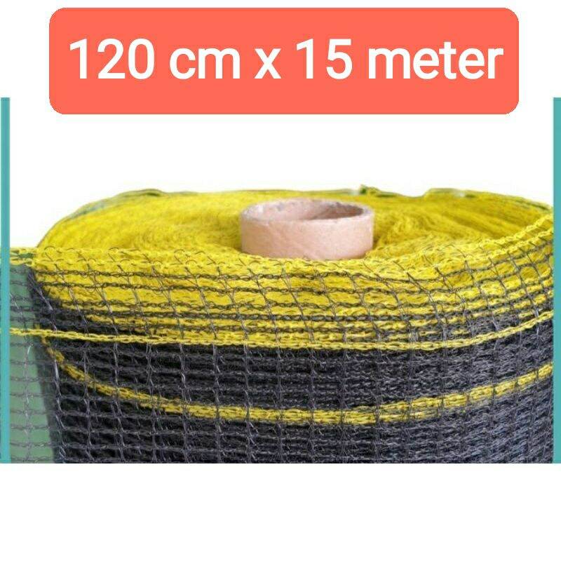 Jaring Waring Ikan, ayam, Tanaman dll 120cm x 100 meter anyaman plastik ...